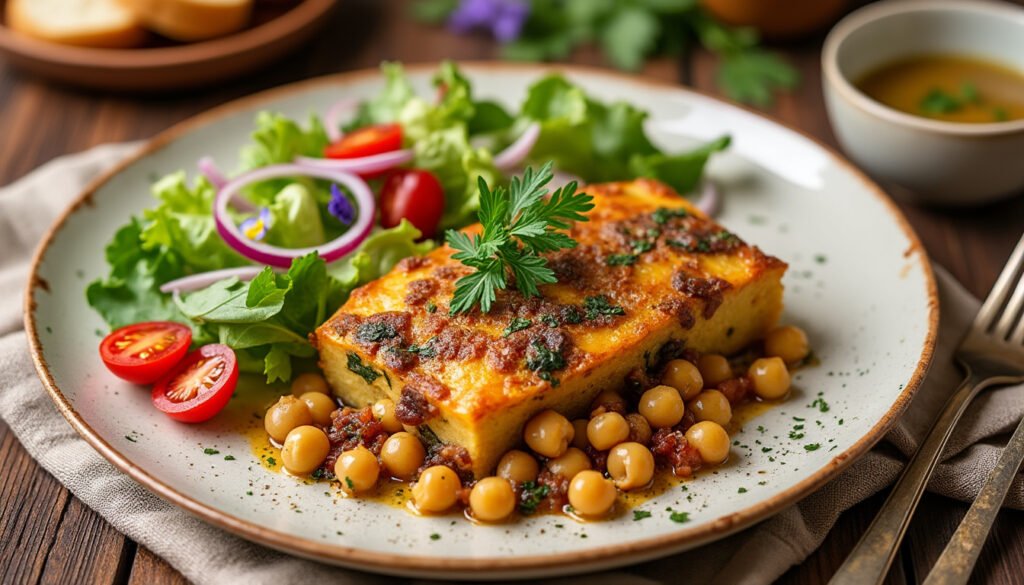 Cassolette de légumes et pois chiches – La Renverse