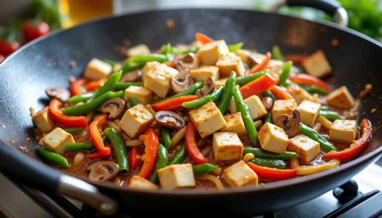 Pad see ew aux légumes et tofu – La Renverse